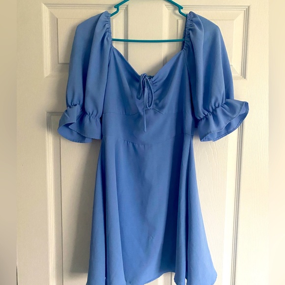 SHEIN | Dresses | Light Blue Dress | Poshmark